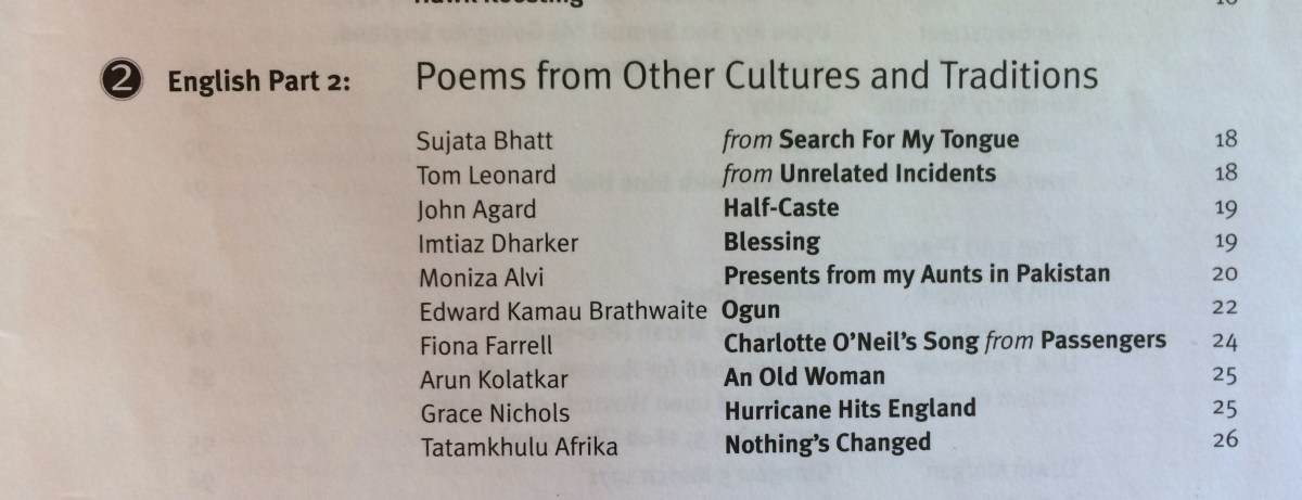 GCSE Videos: Poems from Other Cultures and Traditions – State Sponsored ...